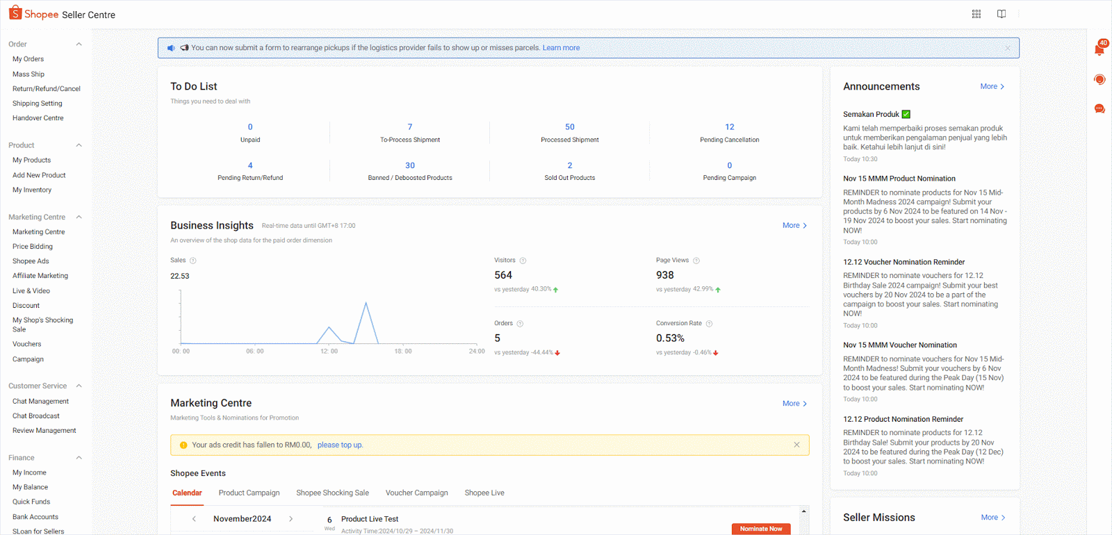 Checking Income Details | MY Seller Education [Shopee]