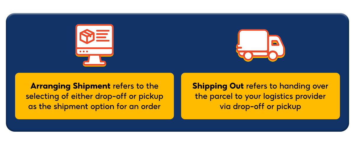 Difference between arranging shipment and ship orders | MY Seller [Shopee]