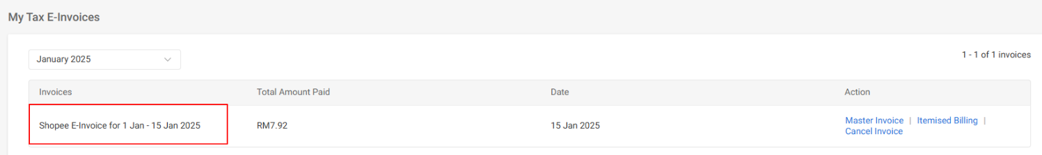e-Invoicing Implementation | Shopee MY Seller Education Hub