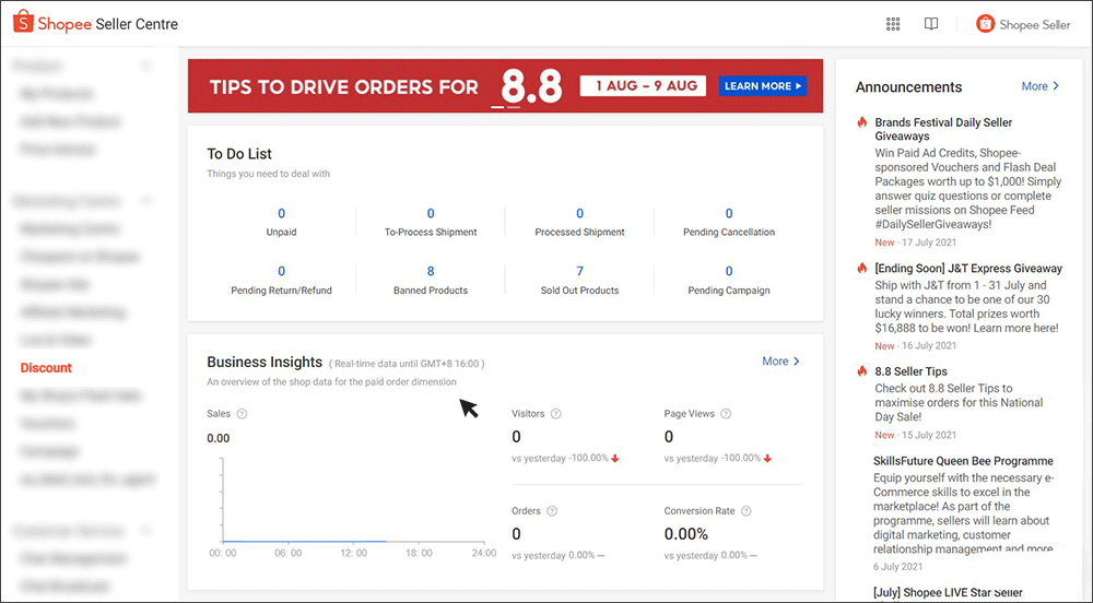 Shopee International Platform (SIP) - Overall Market Discount | Shopee ...