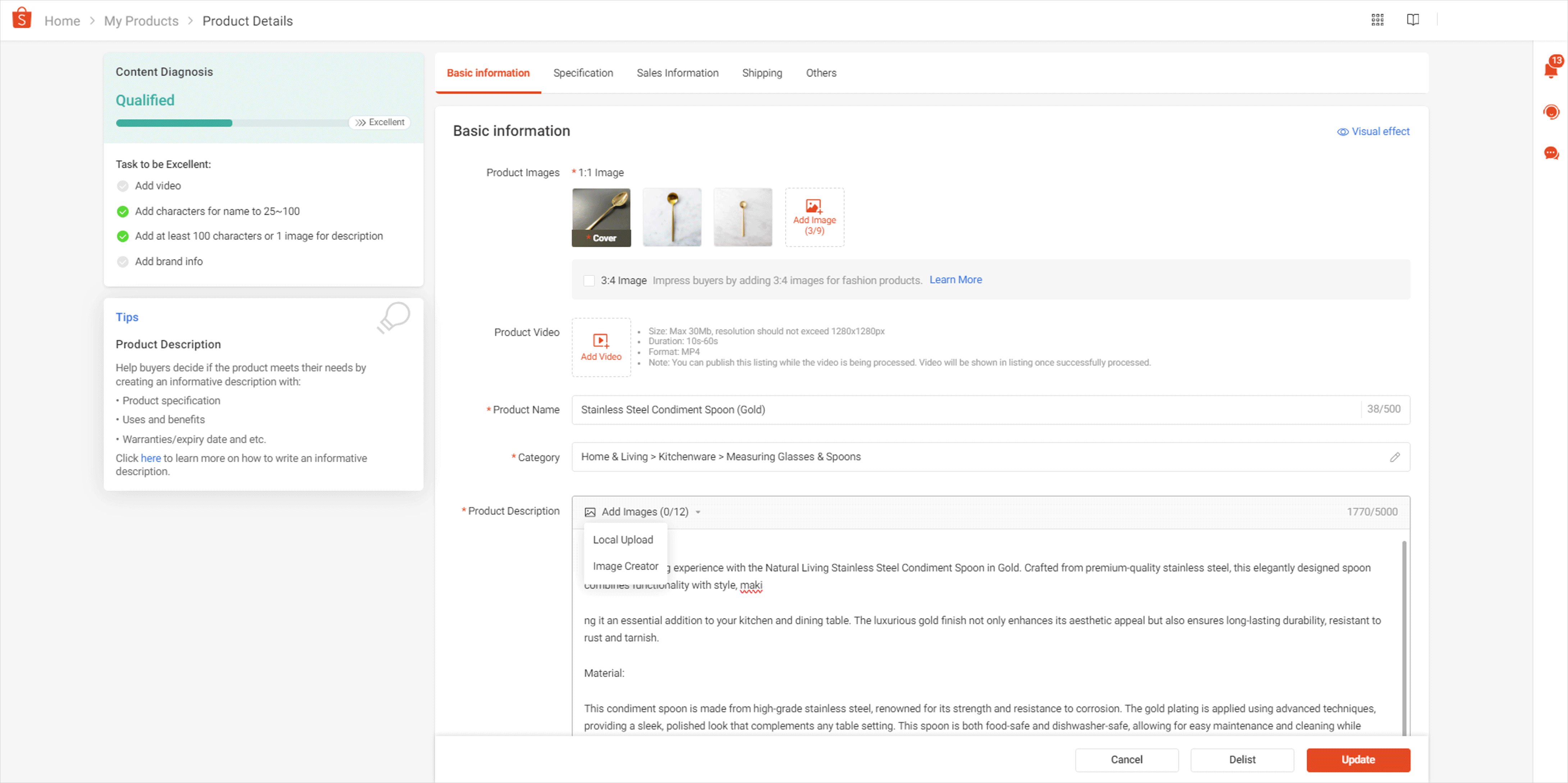 Creating informative product descriptions | Shopee MY Seller Education Hub