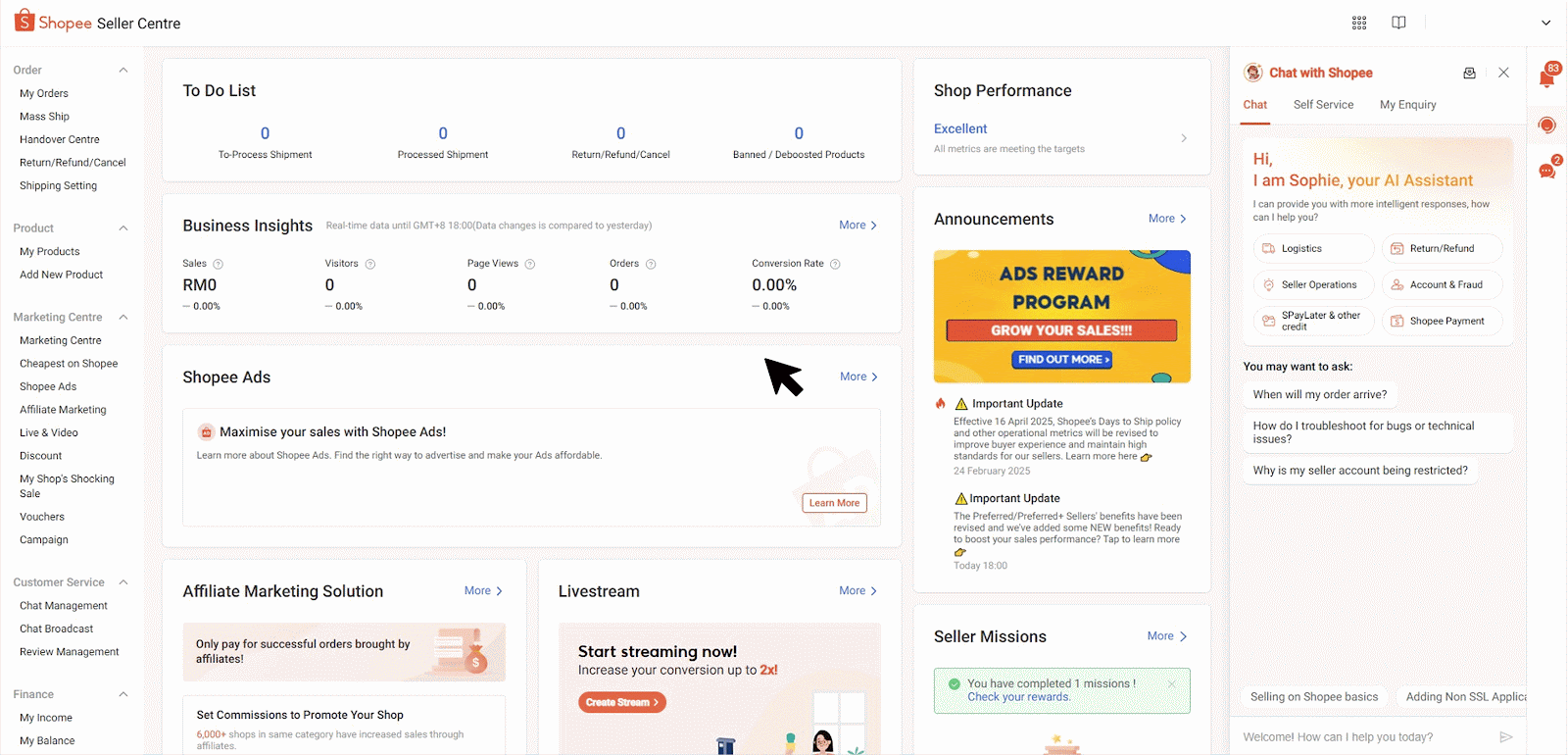 How do I contact Customer Service? | MY Seller [Shopee]