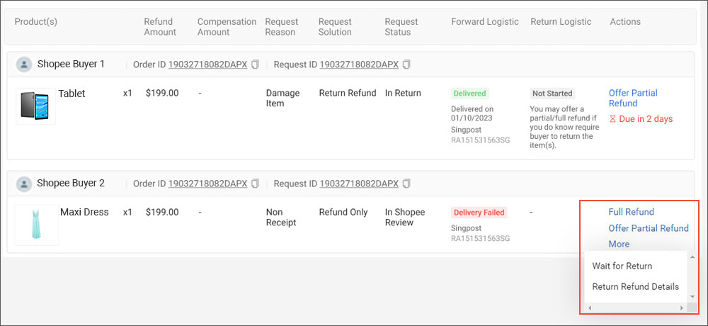 Shopee return/refund process | SG Seller Education [Shopee]
