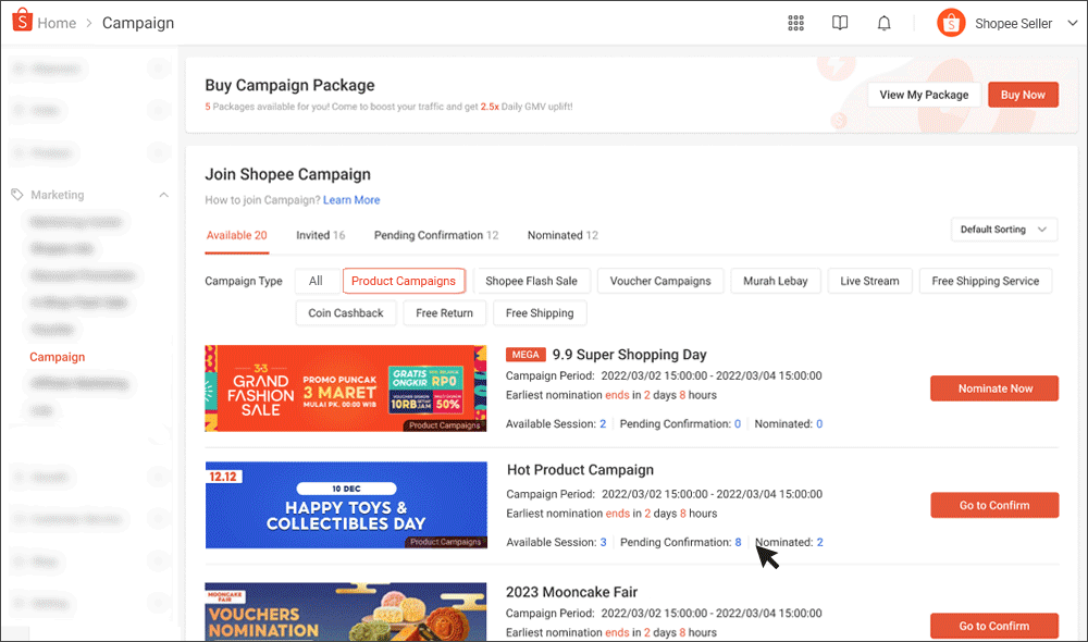 Product Campaign | SG Seller Education [Shopee]