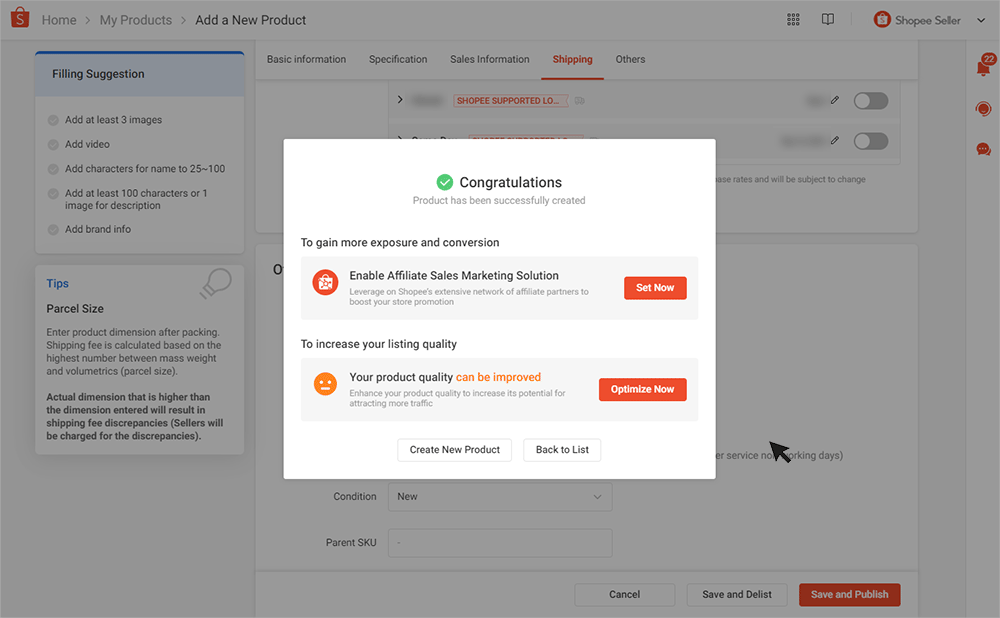 Listing your first product | SG Seller Education [Shopee]